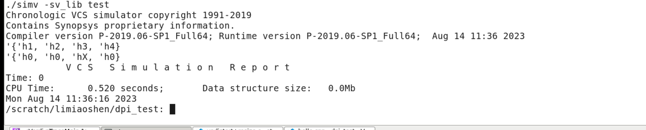 基于vcs的system verilog & C C++联合仿真技巧 - 知乎