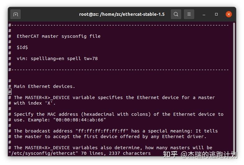 Linux Igh Ethercat Master安装及环境配置 - 知乎