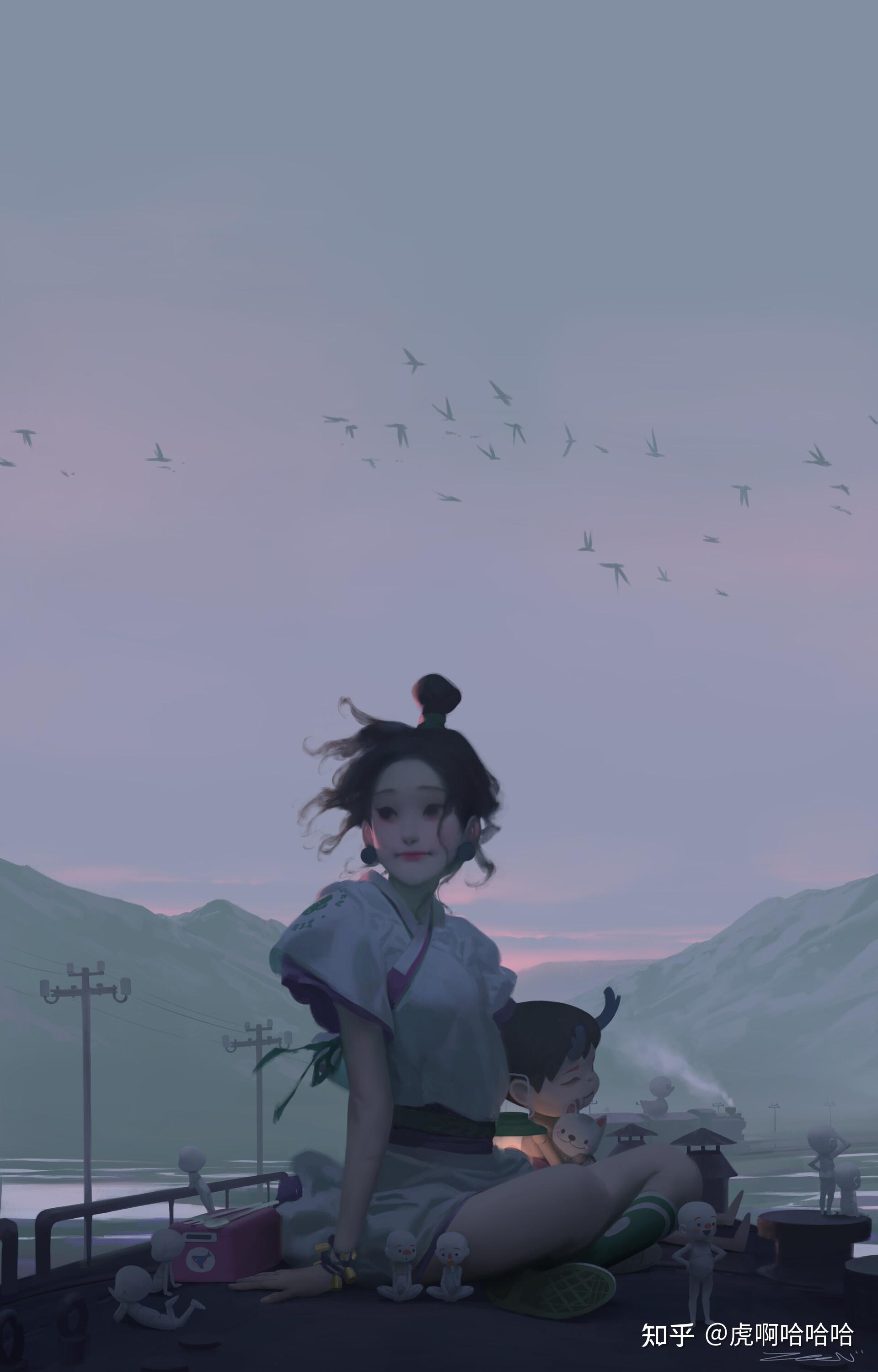 宝藏画师分享/Zeen Chin - 知乎
