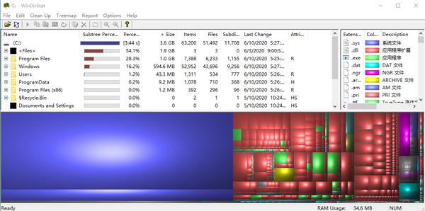 WinDirStat，揪出占硬盘的元凶 - 知乎