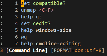 VIM学习笔记 命令行模式 (Command-line Mode) - 知乎