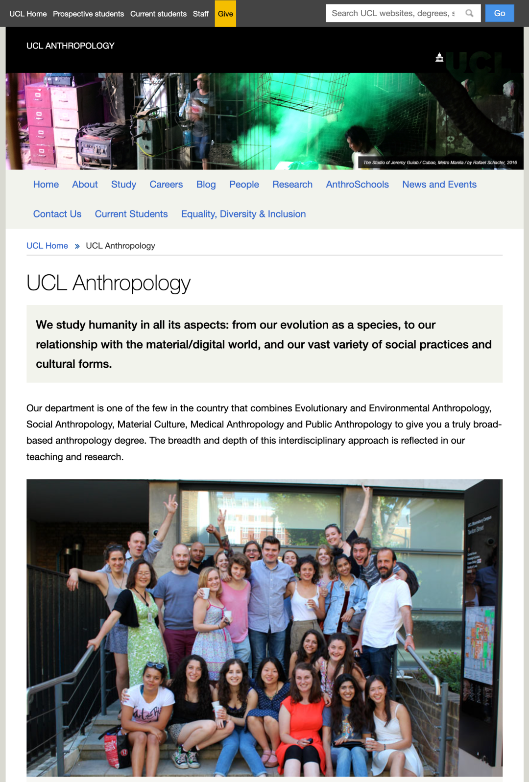 数码人类学| 如何申请伦敦大学学院的数码人类学MSc Digital Anthropology - 知乎