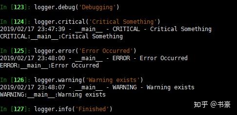 PyTorch 29.Python 日志库 logging - 知乎