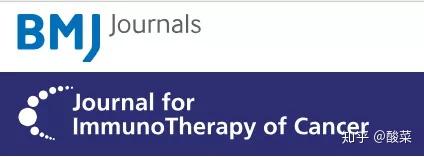 解刊 | 《Journal for ImmunoTherapy of Cancer》 - 知乎