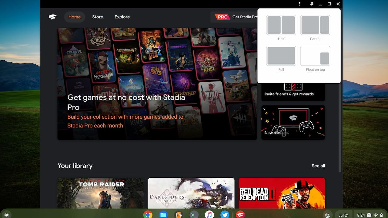 如何在 Chrome OS 105 中开启部分分屏 - 知乎