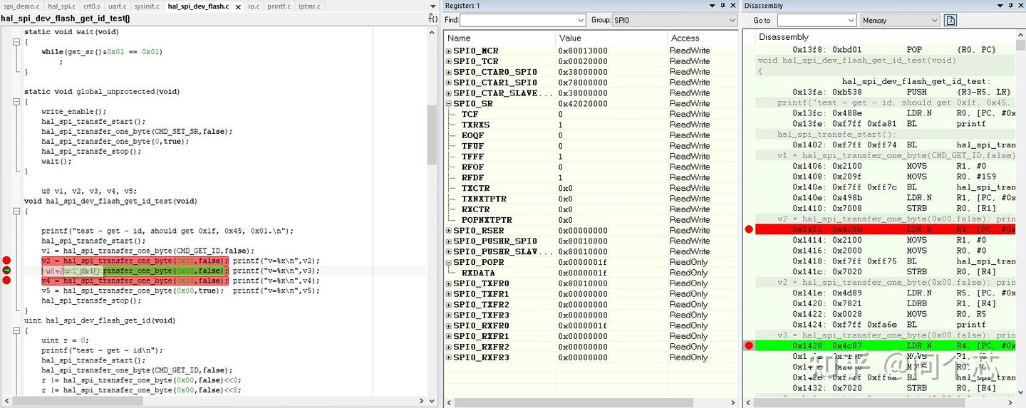 MK60DN512 DSPI主机模式外接SPI Flash读数异常解析 - 知乎