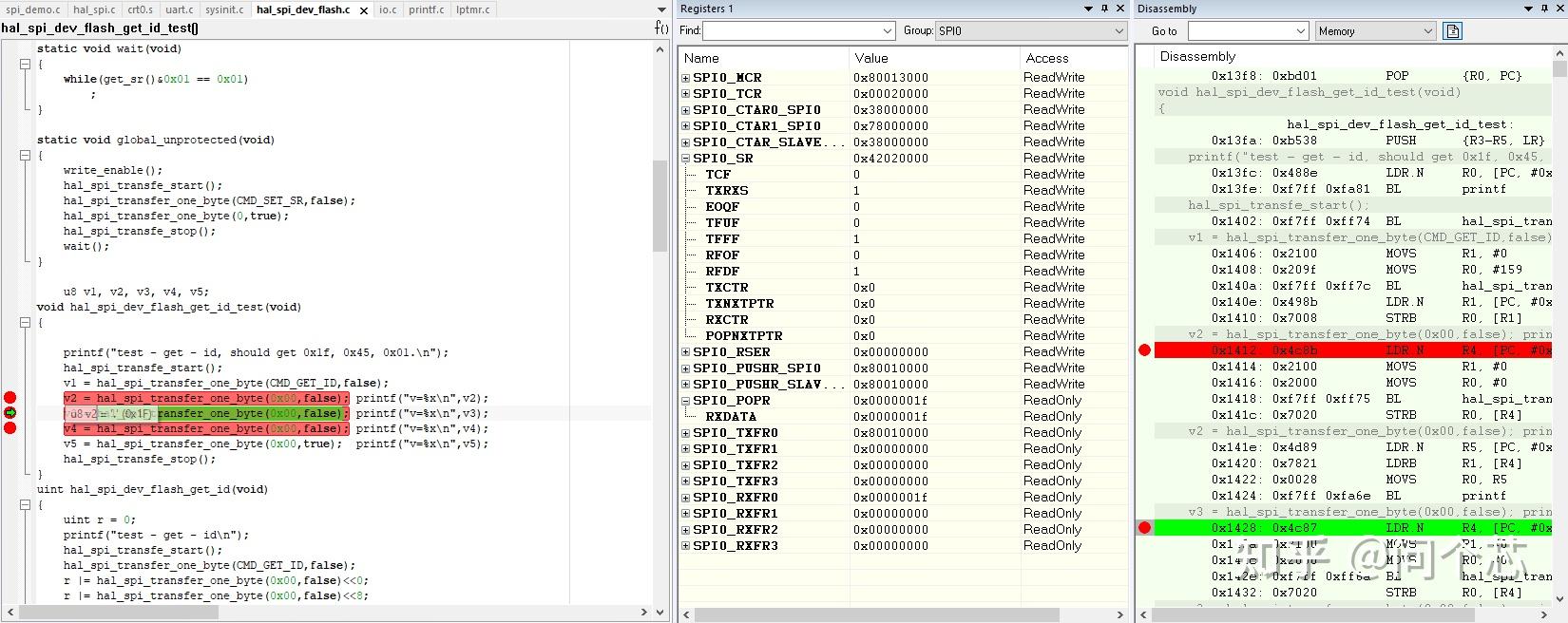 MK60DN512 DSPI主机模式外接SPI Flash读数异常解析 - 知乎