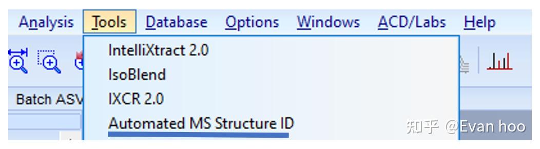 自动化未知物的质谱结构定性——ACD Automated MS Structure ID流程 - 知乎