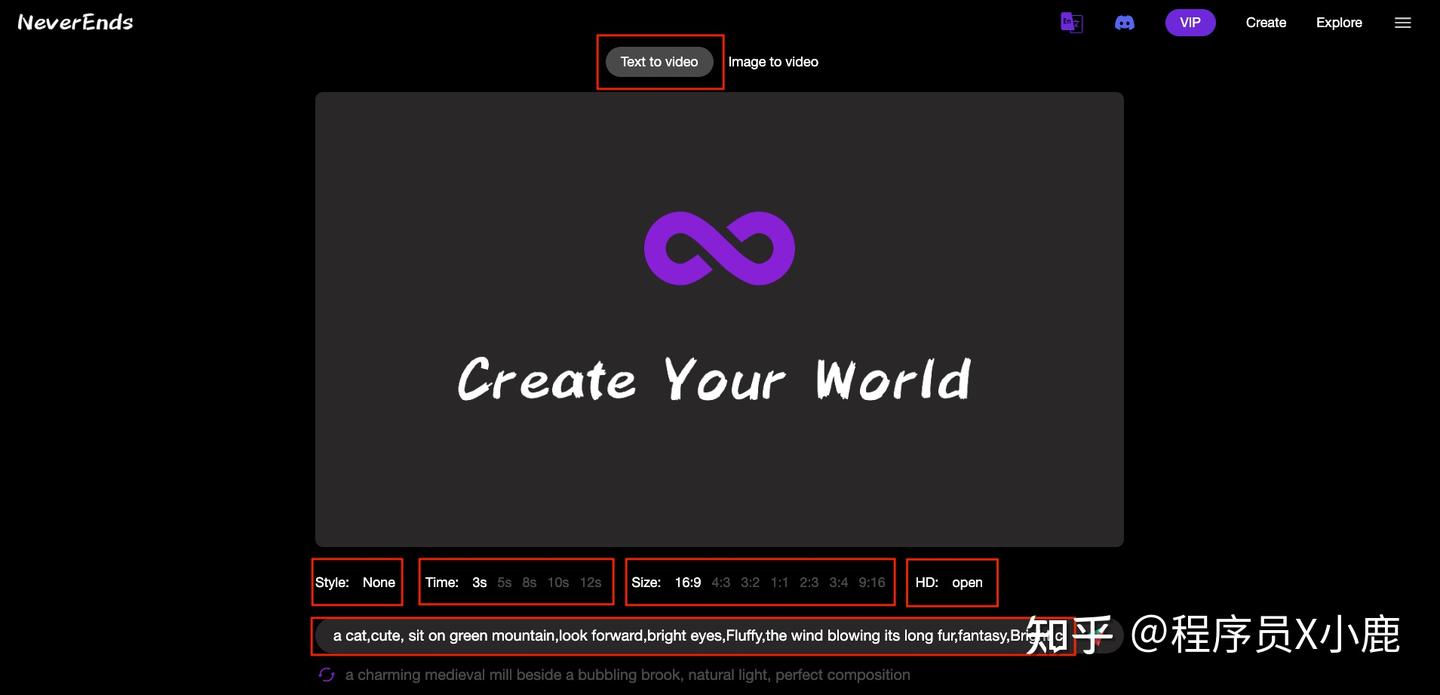 AI 视频 | NeverEnds AI 视频生成领域的又一匹黑马！AI 视频太卷了 - 知乎