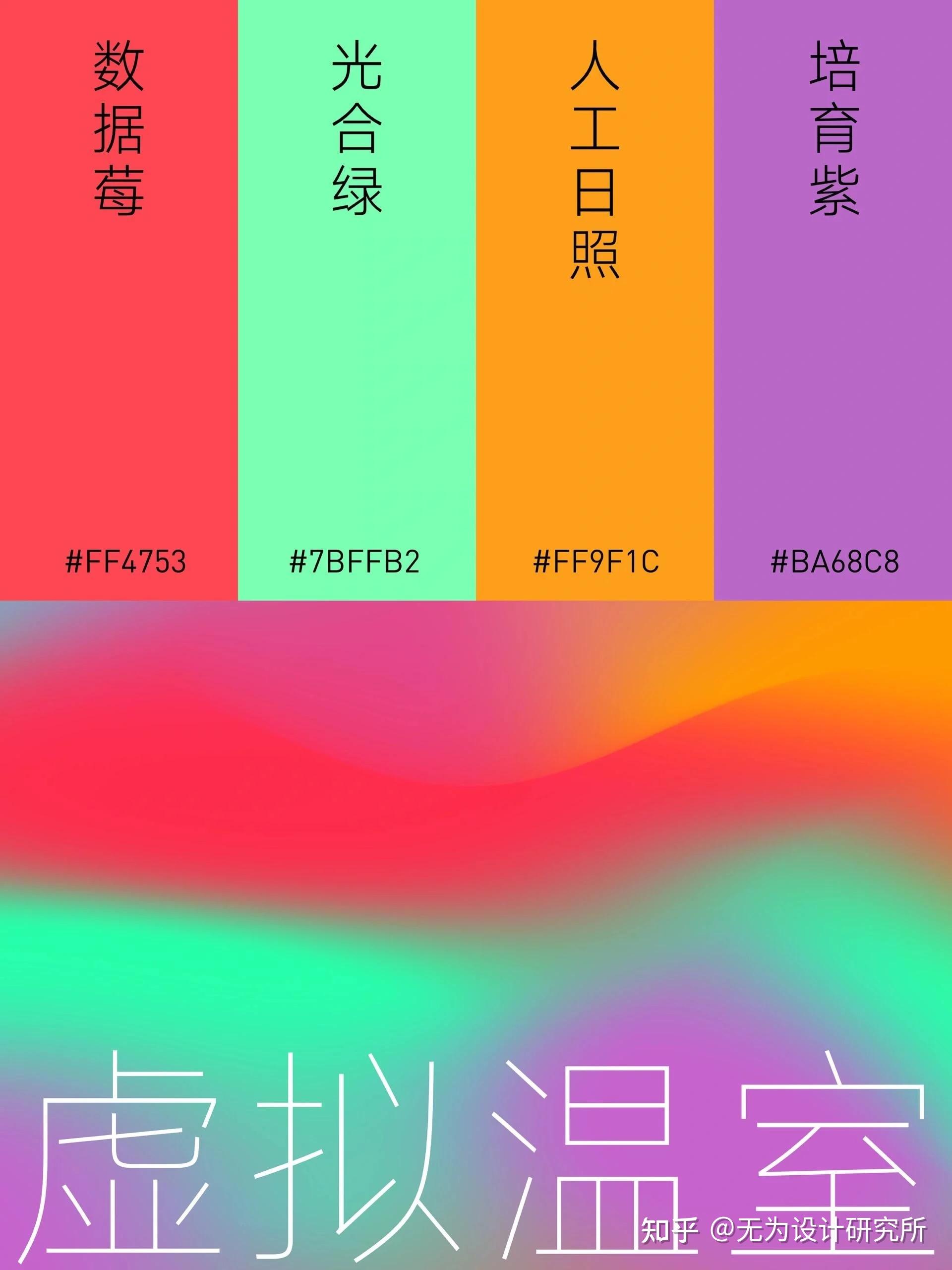 100%不撞色！10套永不重复的元宇宙配色方案！ - 知乎