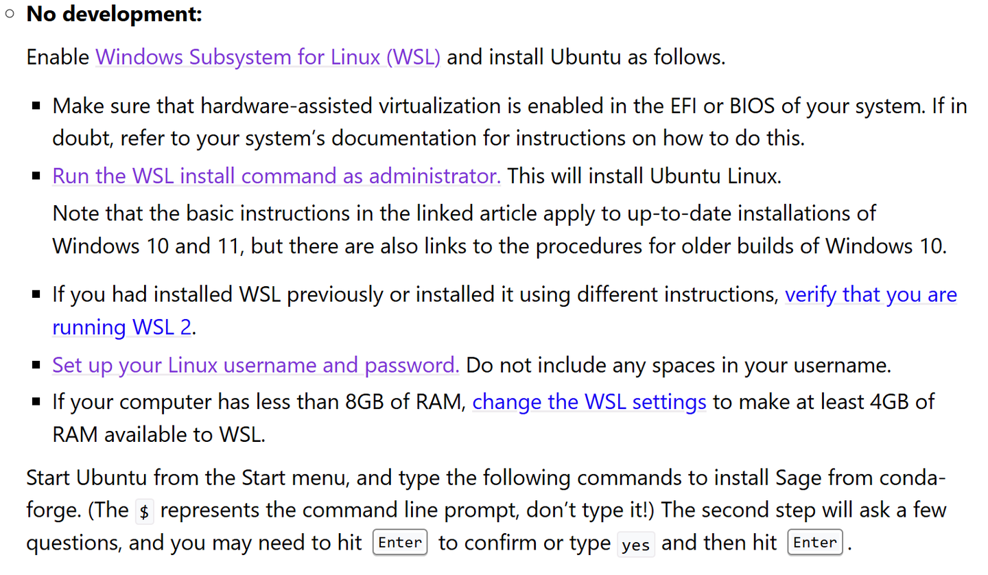 在Windows下通过WSL安装新版SageMath - 知乎