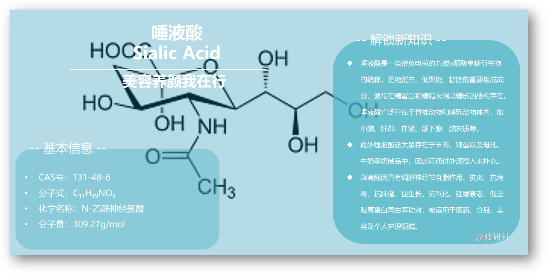 CosBeauty | 不为人知的潜力成分 —— 唾液酸 - 知乎