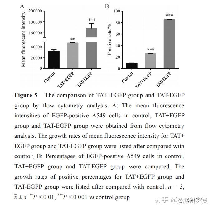 细胞穿膜肽TAT以非融合形式递送蛋白质的能力探究 - 知乎