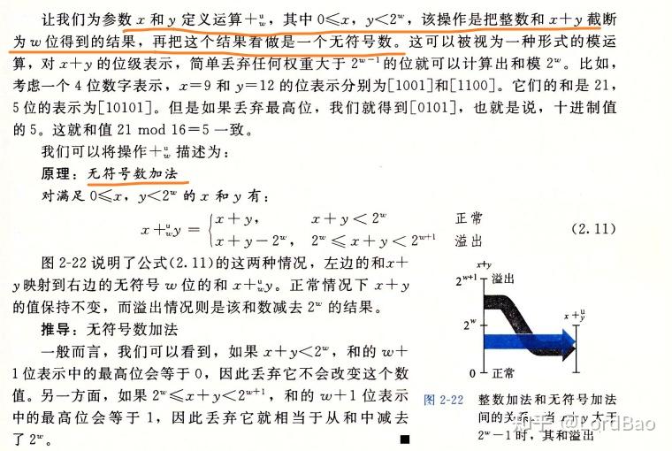 【CSAPP笔记】2.3 整数运算 - 知乎