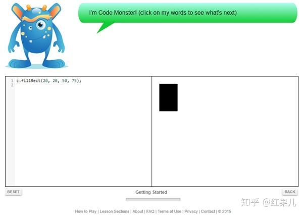 互动教程Code Monster：用JavaScript画树叶、做动画，十岁儿童喜欢 - 知乎