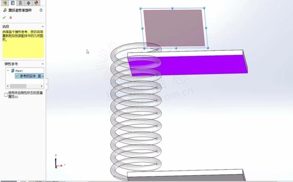 使用SOLIDWORKS制作可伸缩弹簧 - 知乎