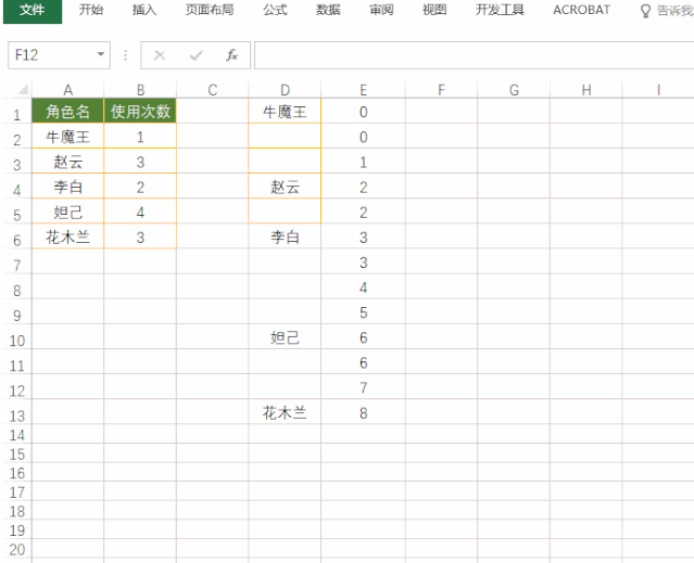 Excel实现按指定次数重复,2种简单操作技巧 知乎