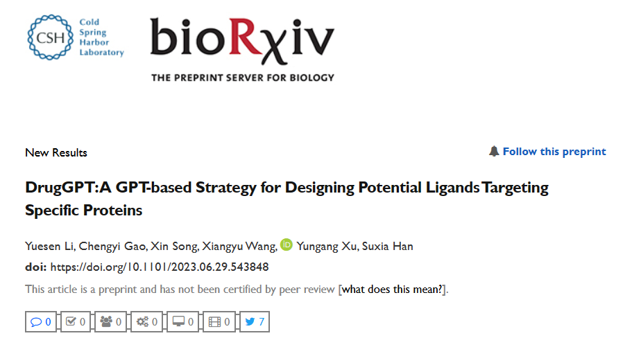 DrugGPT快速探索化合物空间助力药物研发 - 知乎