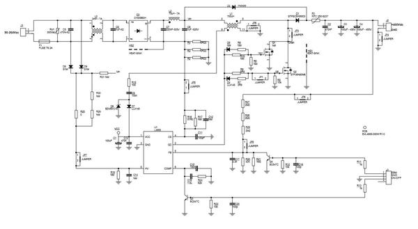 基于ST L4985的低THD 350W CCM-PFC预调节器EVL4985-350W DEMO方案介绍 - 知乎