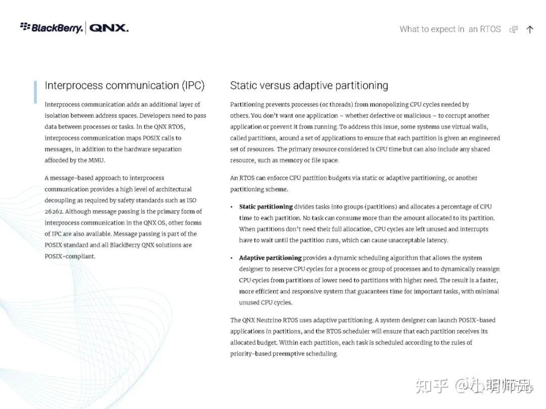 QNX实时操作系统 - 知乎