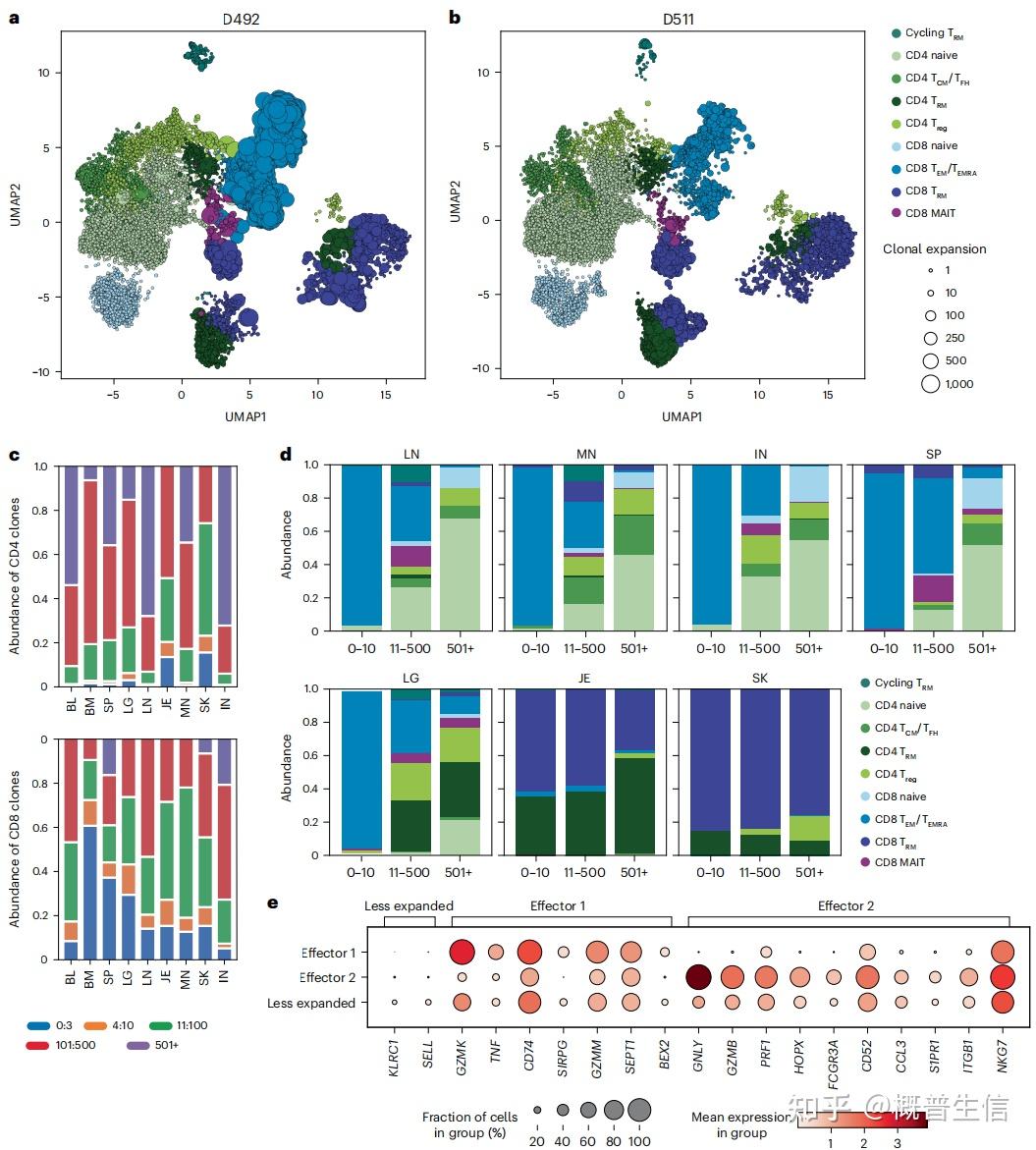 Nature Immunology | 揭示人记忆T细胞的组织特异性和克隆景观 - 知乎