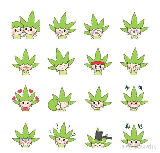 推动中国工业大麻文化，国内首款大麻表情上线 - 知乎