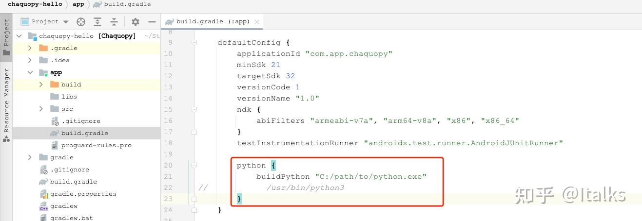 Chaquopy：实现Android与Python交互 - 知乎