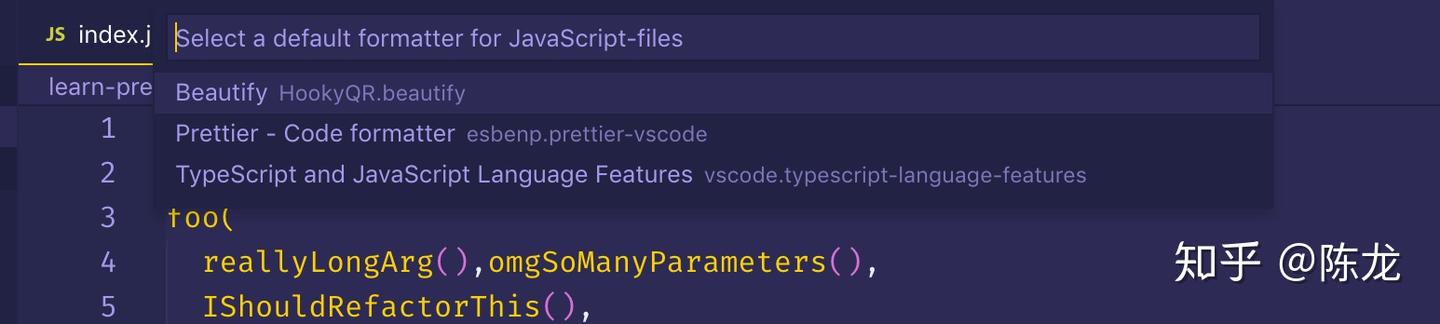 Prettier看这一篇就行了 - 知乎