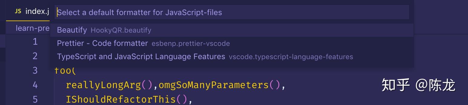 Prettier看这一篇就行了 - 知乎