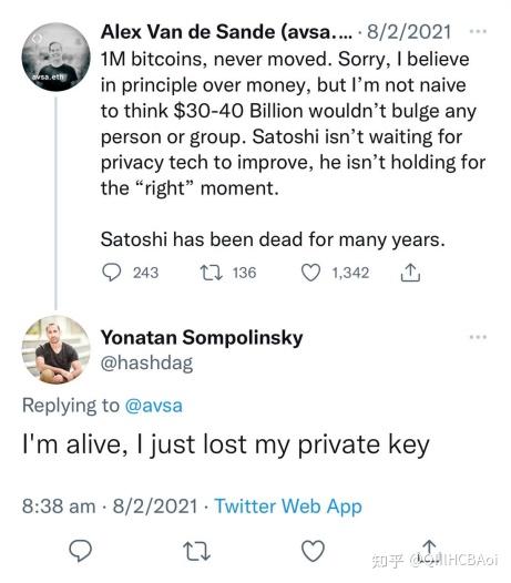 $kaspa 的创始人yonatan sompolinsky（缩写:YS）是satoshi nakamoto(缩写:SN)吗？ - 知乎
