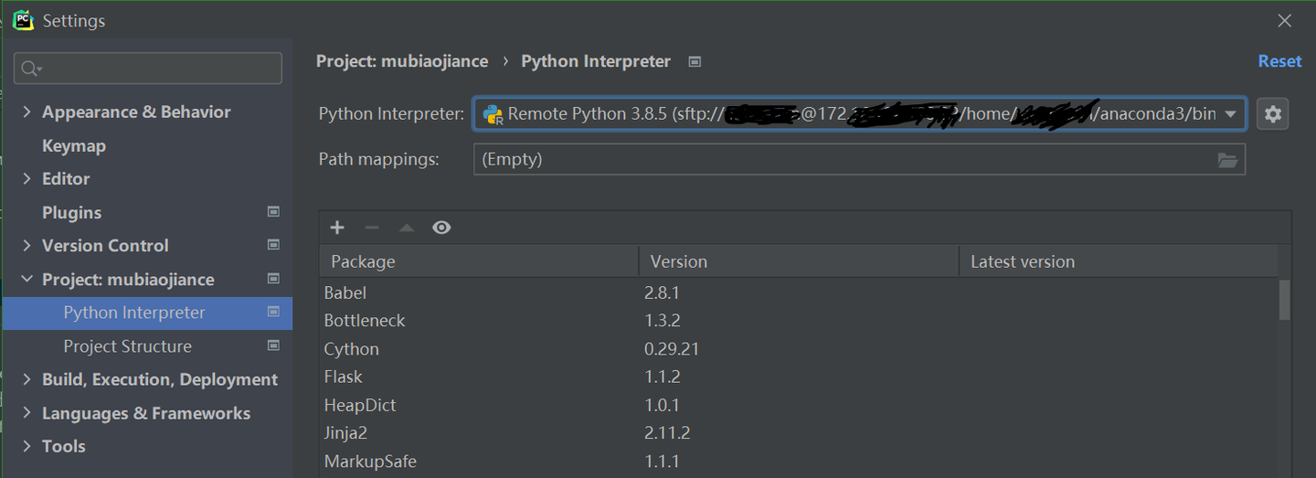 Pycharm:Can't get remote credentials for deployment server - 知乎