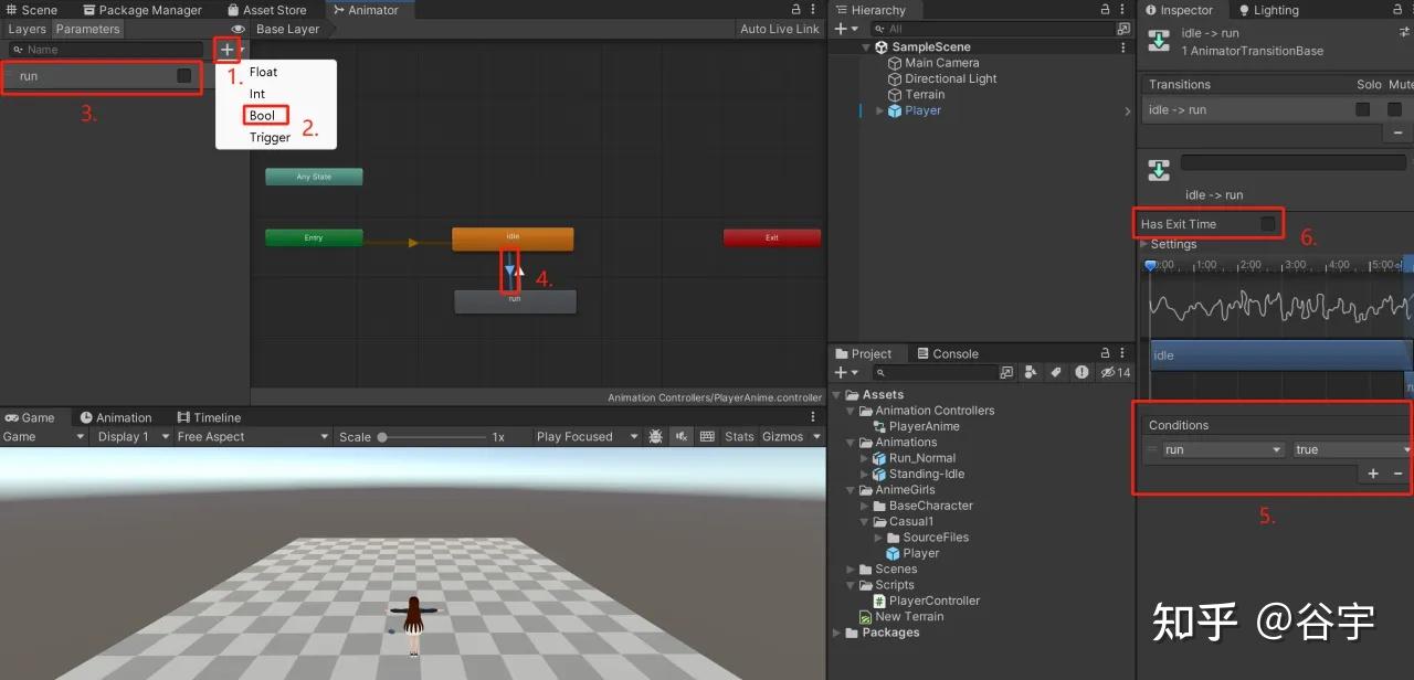 【Unity3D实例-功能-移动】角色移动-通过WSAD（CharacterController方式） - 知乎