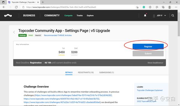 如何在Topcoder众包平台上参赛？ - 知乎