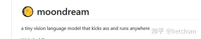 0.5B参数，无需GPU推理的小型视觉模型 - moondream - 知乎