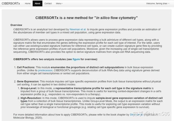 Cibersort免疫浸润的在线分析及R语言代码实现 - 知乎