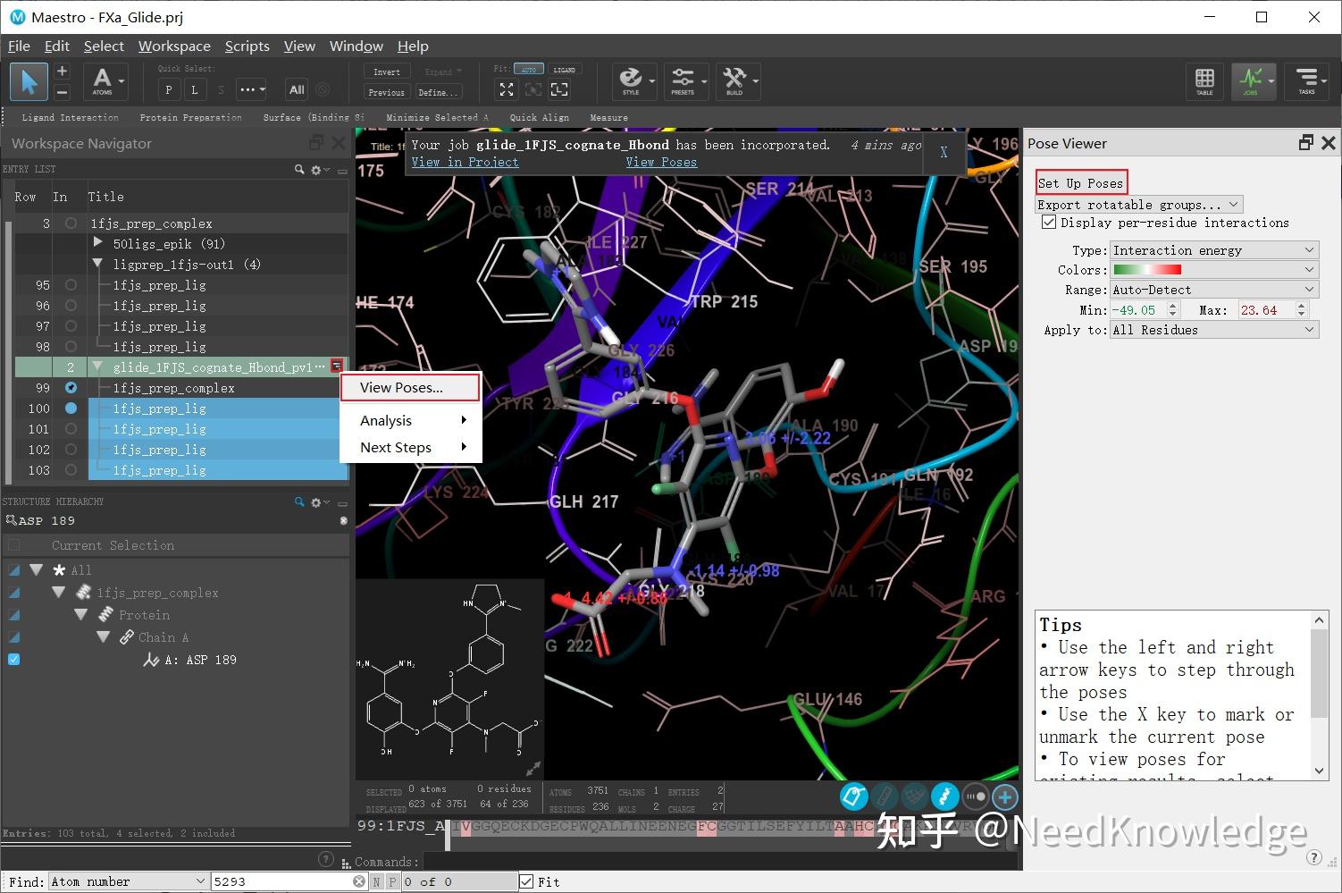 Schrödinger教程 | Structure-Based Virtual Screening Using Glide - 知乎