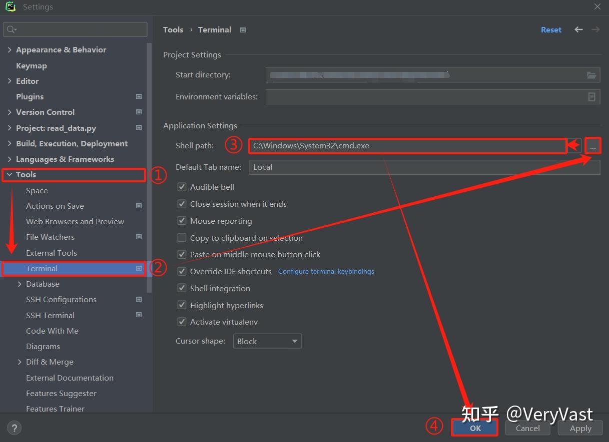 深度学习BUG修复——设置PyCharm中打开Terminal终端时自动进入虚拟环境 - 知乎