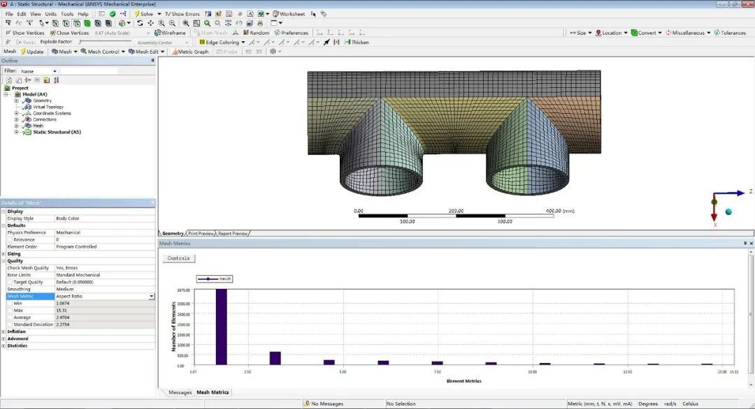 一文搞懂Ansys Workbench网格质量评价 - 知乎