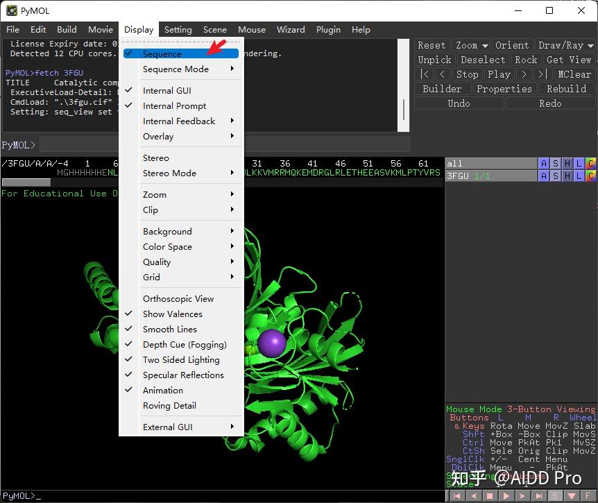 PyMOL绘图实例【03】酶活性位点的展示 - 知乎