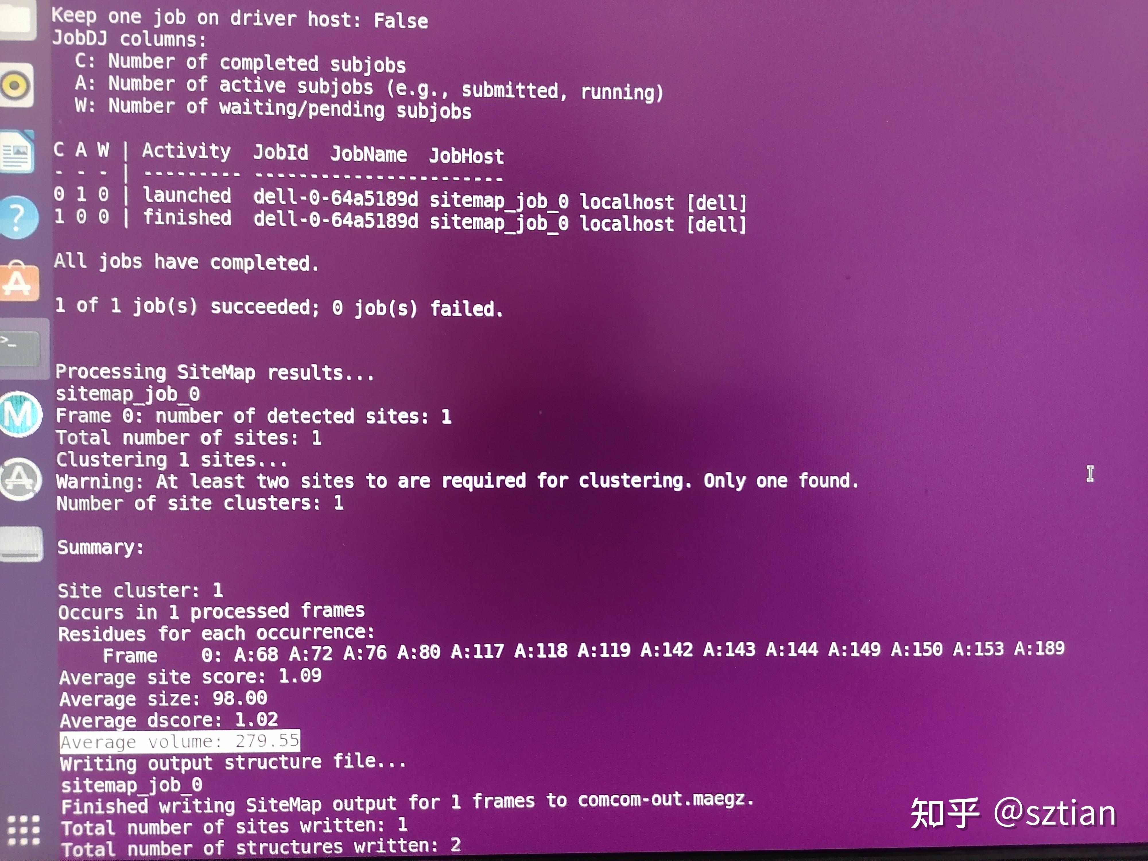 利用schrodinger（薛定谔软件）计算蛋白口袋的体积 - 知乎