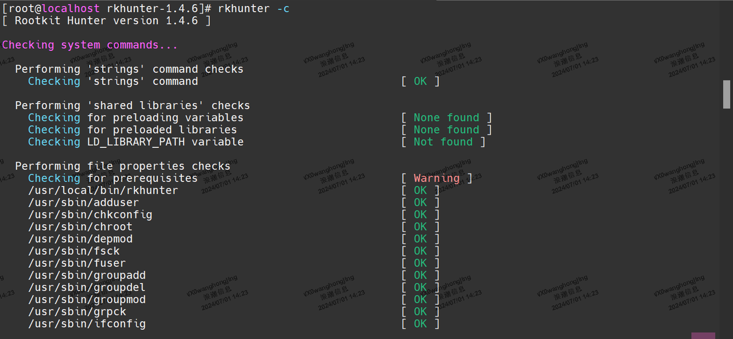 安全检测工具rkhunter一键安装 | KOS操作系统 - 知乎