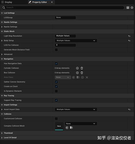 UE5如何批量编辑资产属性？ - 知乎