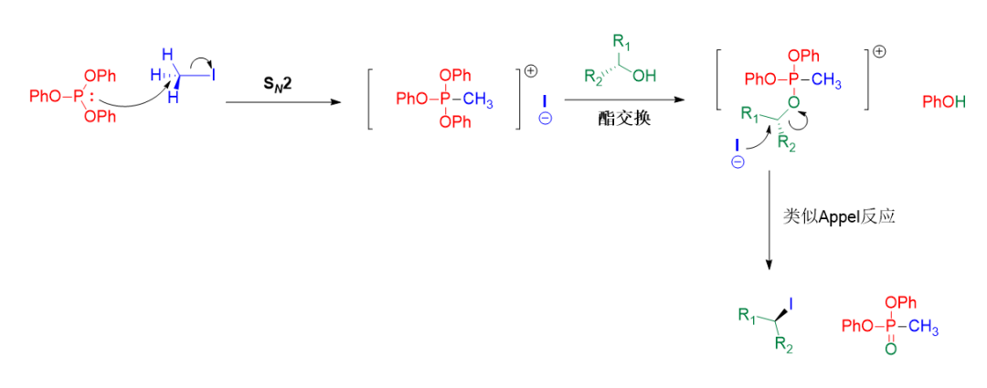 【反应机理】亚磷酸三苯酯和碘甲烷体系碘代反应是什么机理？ - 知乎