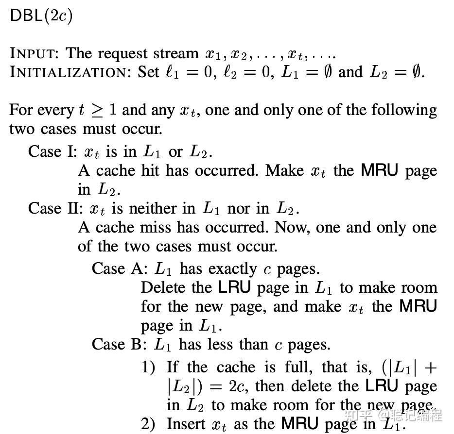 Adaptive Replacement Cache(ARC) 缓存淘汰算法 - 知乎