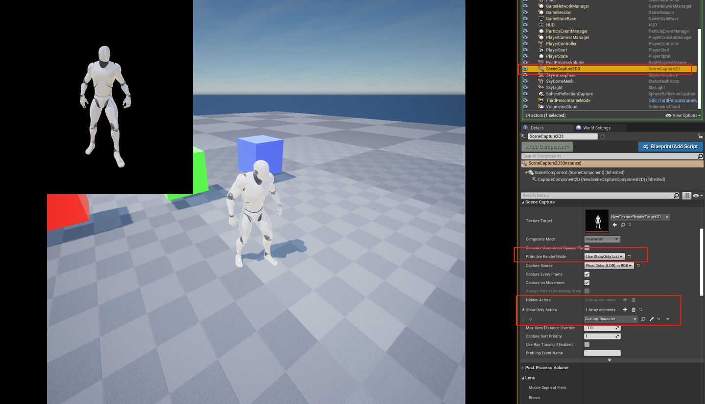 UE4使用SceneCapture2D渲染场景到UMG - 知乎