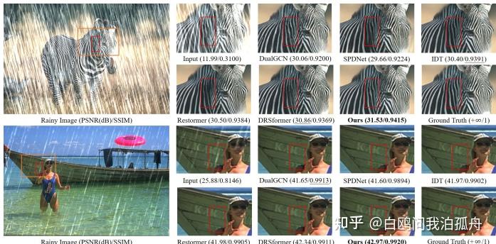 Efficient Frequency-Domain Image Deraining with Contrastive Regularization - 知乎