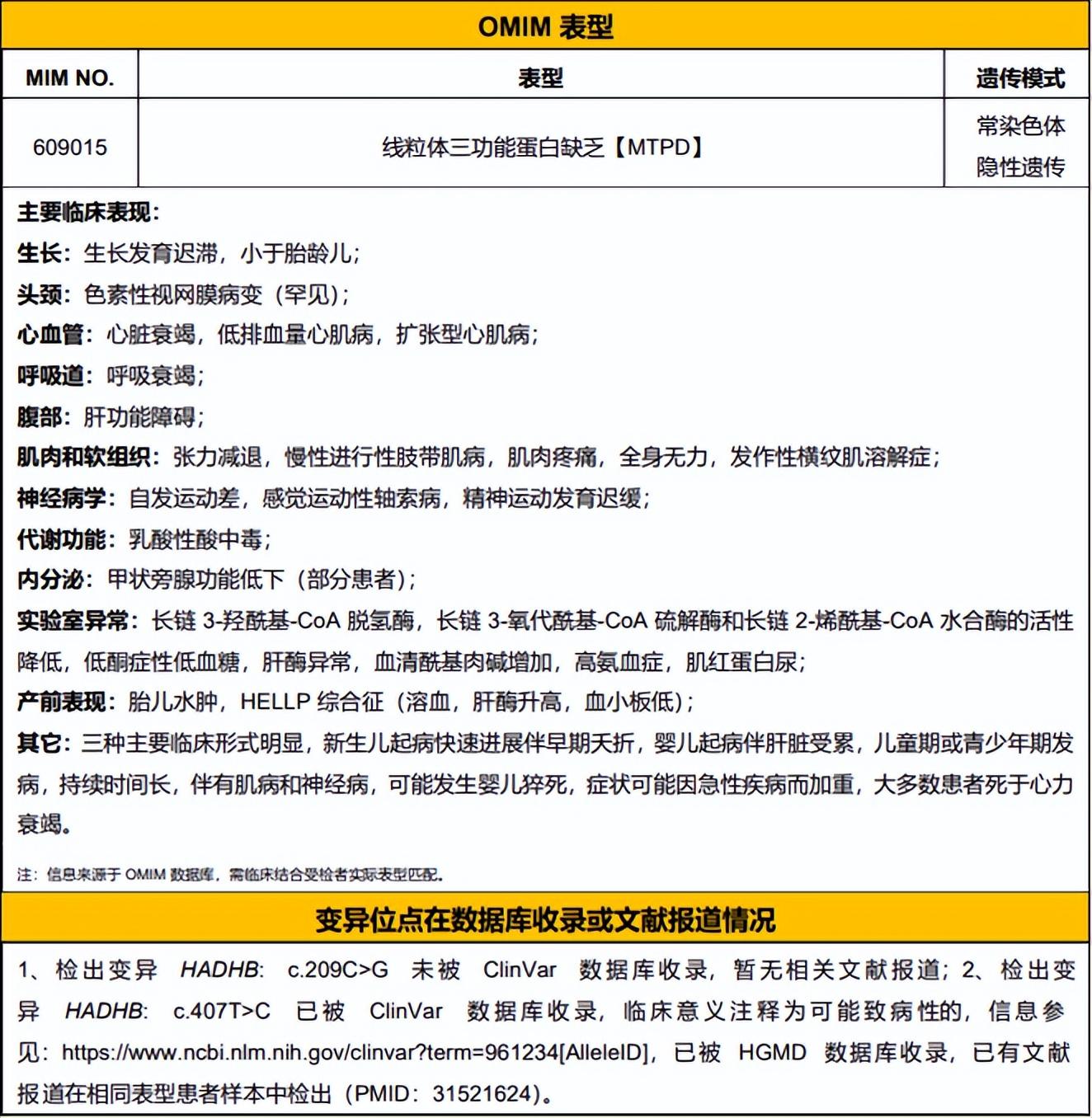 案例分享 | 罕见病基因诊断——线粒体三功能蛋白 - 知乎