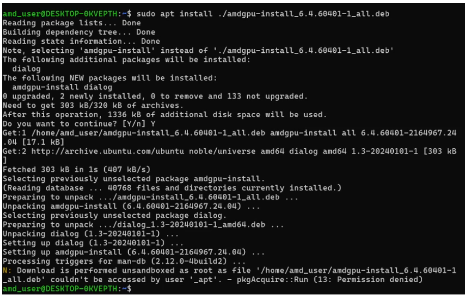 在 Windows上通过WSL 使用 ROCm 运行 ComfyUI - 知乎