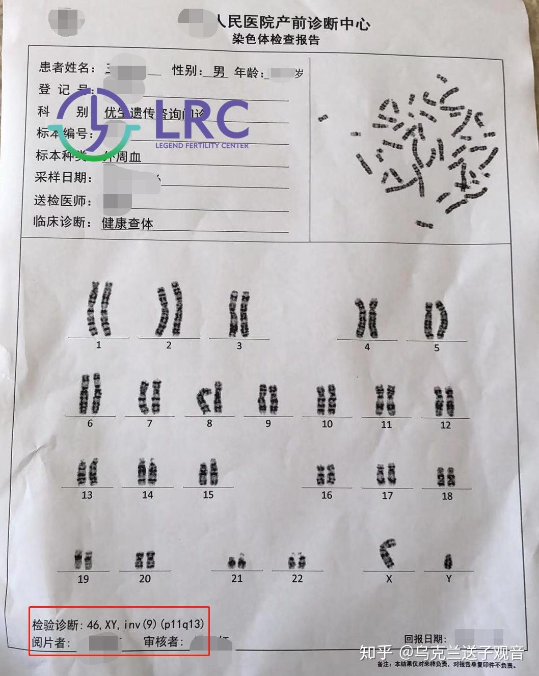关于人类染色体核型报告解读及相关案例简述 | LRC - 知乎