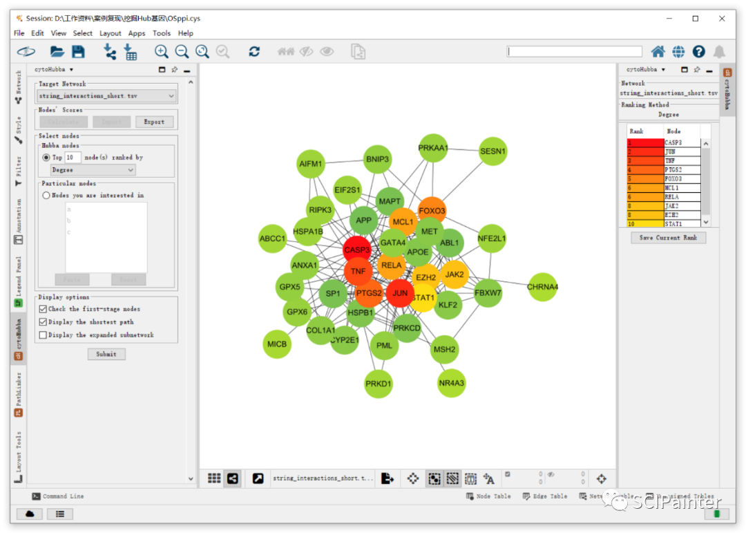 Cytoscape教程|如何挖掘蛋白互作网络中的核心基因？ - 知乎